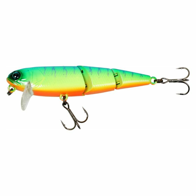 Воблер минноу на щуку/на головля/на судака/на окуня/на форель JACKALL Hama-ku-ru R цв. blue back tiger