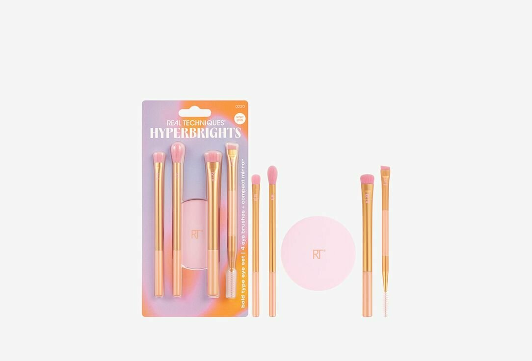 Набор для макияжа REAL TECHNIQUES Hyperbrights Bold Type Eye Set