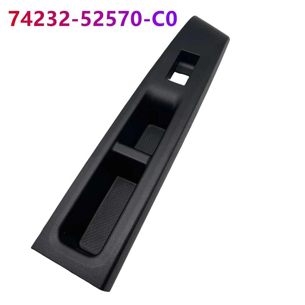 Панель переключателя стеклоподъемника автомобиля RHD, верхняя панель переднего подлокотника 74232- 52570-C0 74231,52630-C0 для Toyota Vitz 2010 2011 2012 2013 2014 LEFT