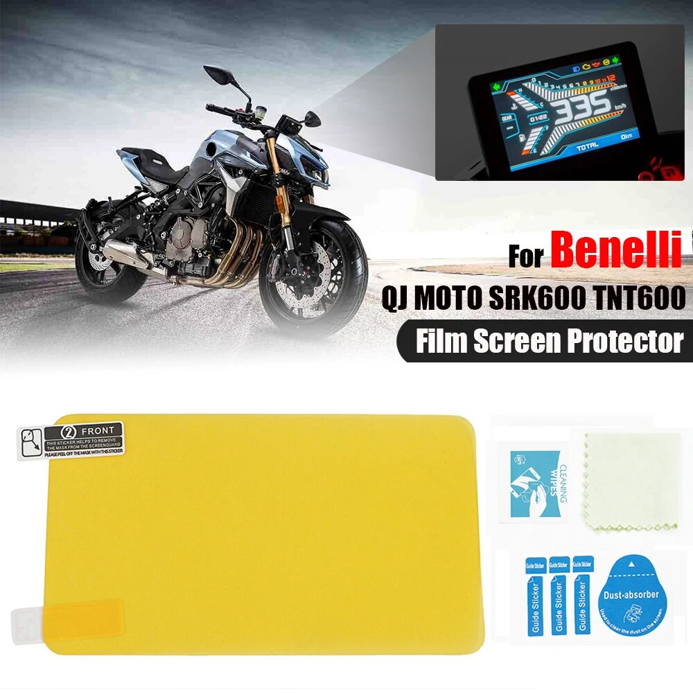 Защитная пленка от царапин на мотоцикл, защитные аксессуары для Benelli QJ MOTO SRK600 TNT600 SRK TNT 600 2020-подходит