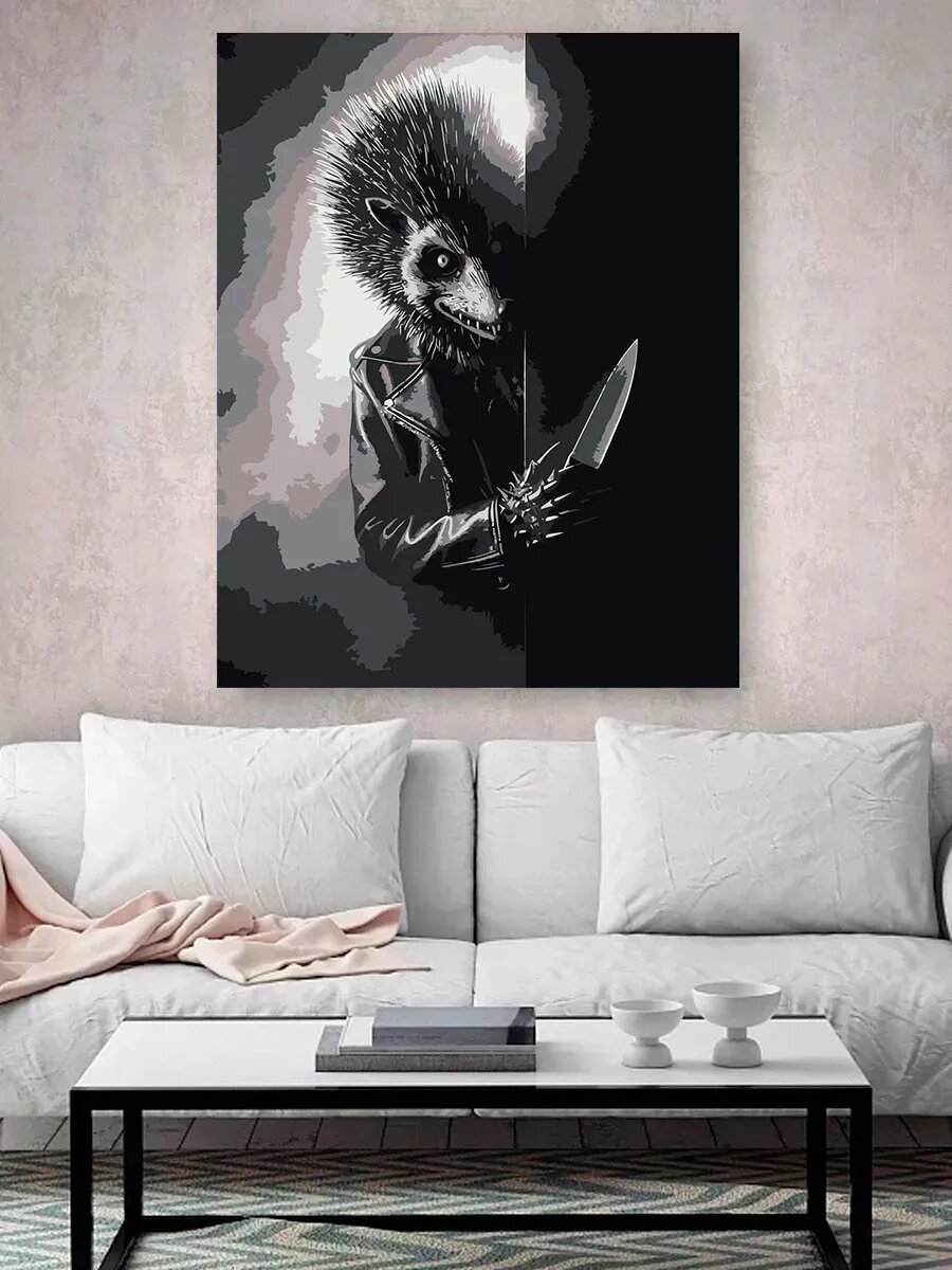 Картины по номерам Шарж