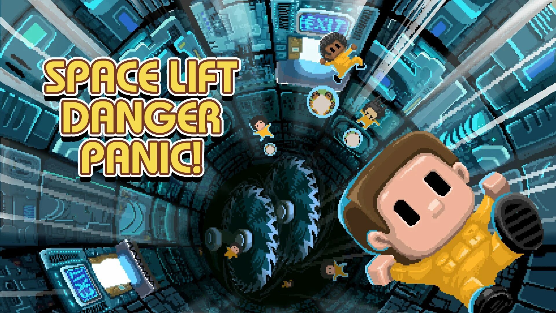 Игра Space Lift Danger Panic! для Nintendo Switch - Цифровая версия, США