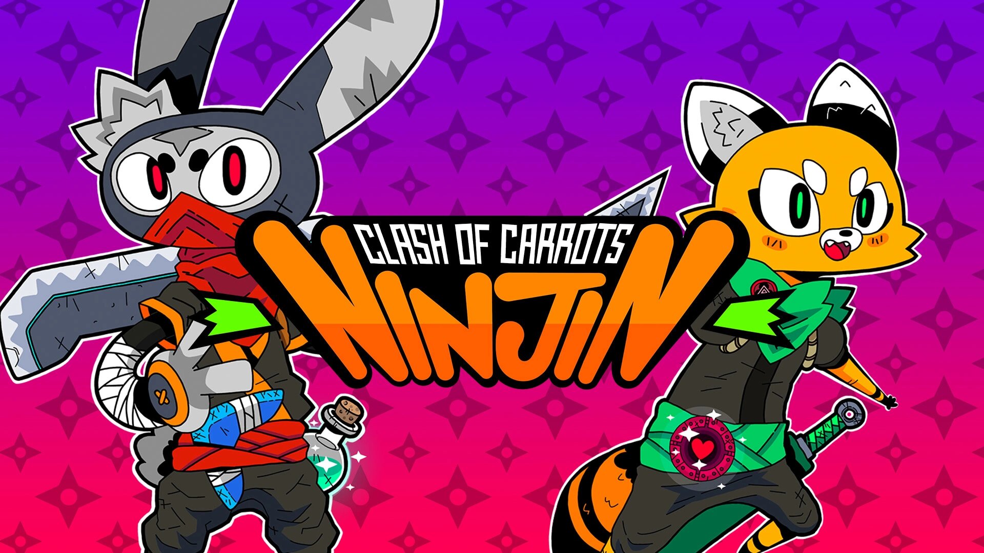 Игра Ninjin: Clash of Carrots для Nintendo Switch - Цифровая версия, США