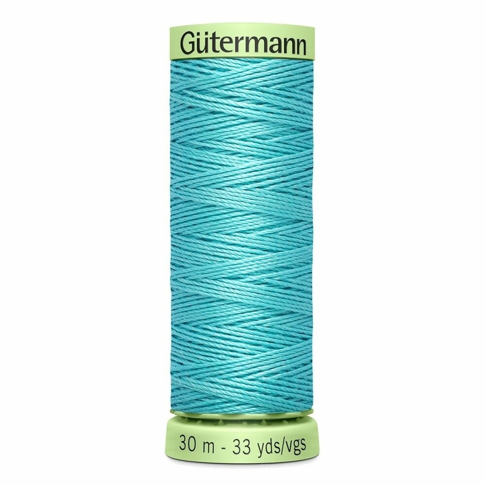 Декоративная нить Gutermann Top Stitch 30/30 м для отстрочки, 100% полиэстер, цвет 192 багамы, 5 шт (3)