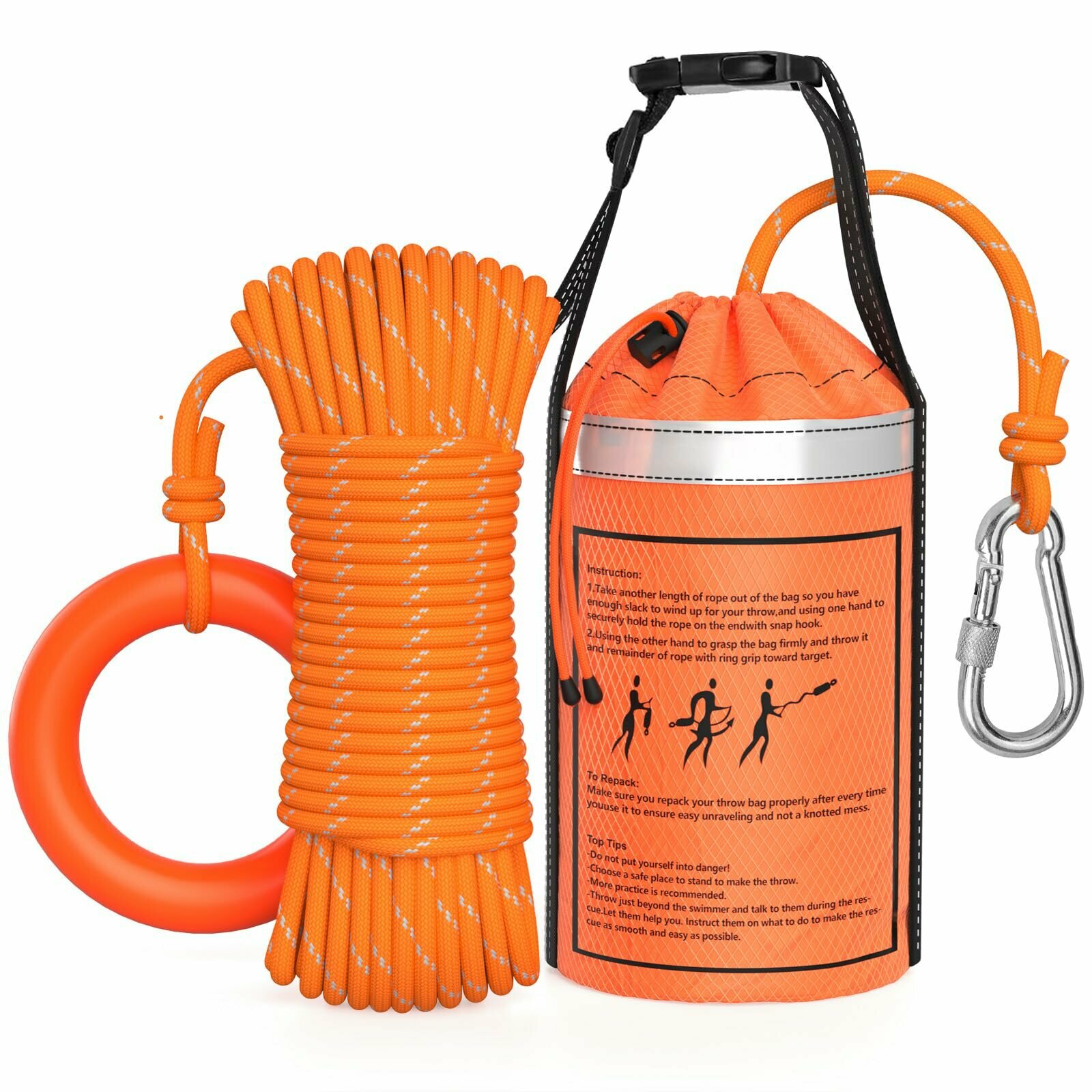 Водно-спасательный мешок для метания