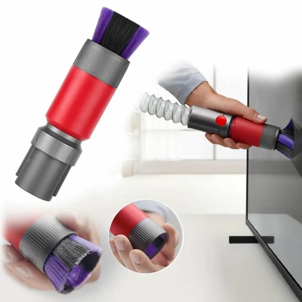 Мягкая щетка для бесследного удаления пыли. Для пылесосов V8 V10 V11 V15 V7 Gen5. Насадка для деликатной уборки.