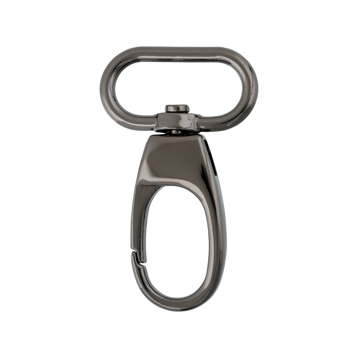 Gamma GH 117/25/10-OL17 Карабин 25 мм фурнитура сумочная металл под черный никель №06