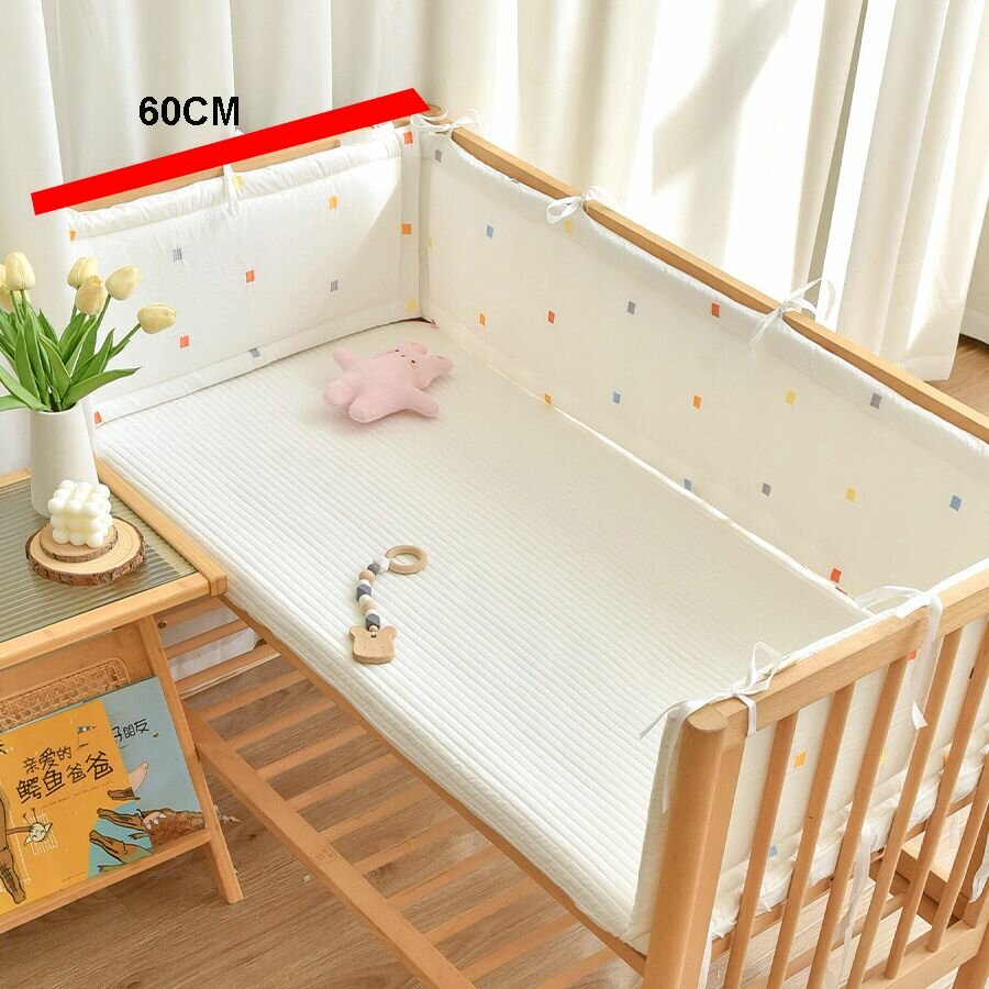 Бортики в кроватку для новорождённых 28x60 см , 1 шт
