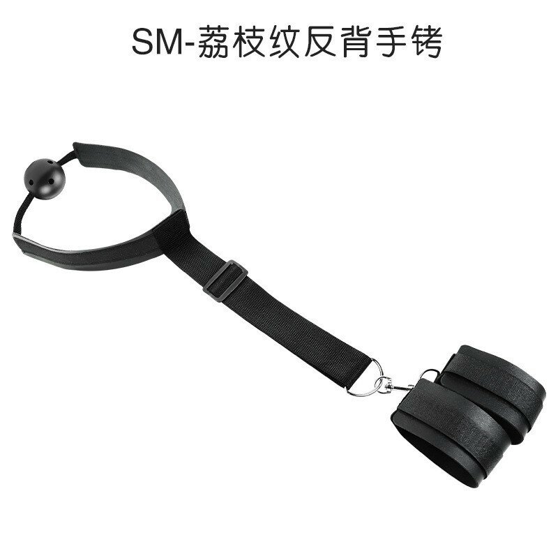 Jiuai взрослые секс-игрушки ротовая пробка наручники секс-игрушки sm пары бондаж набор альтернативное обучение