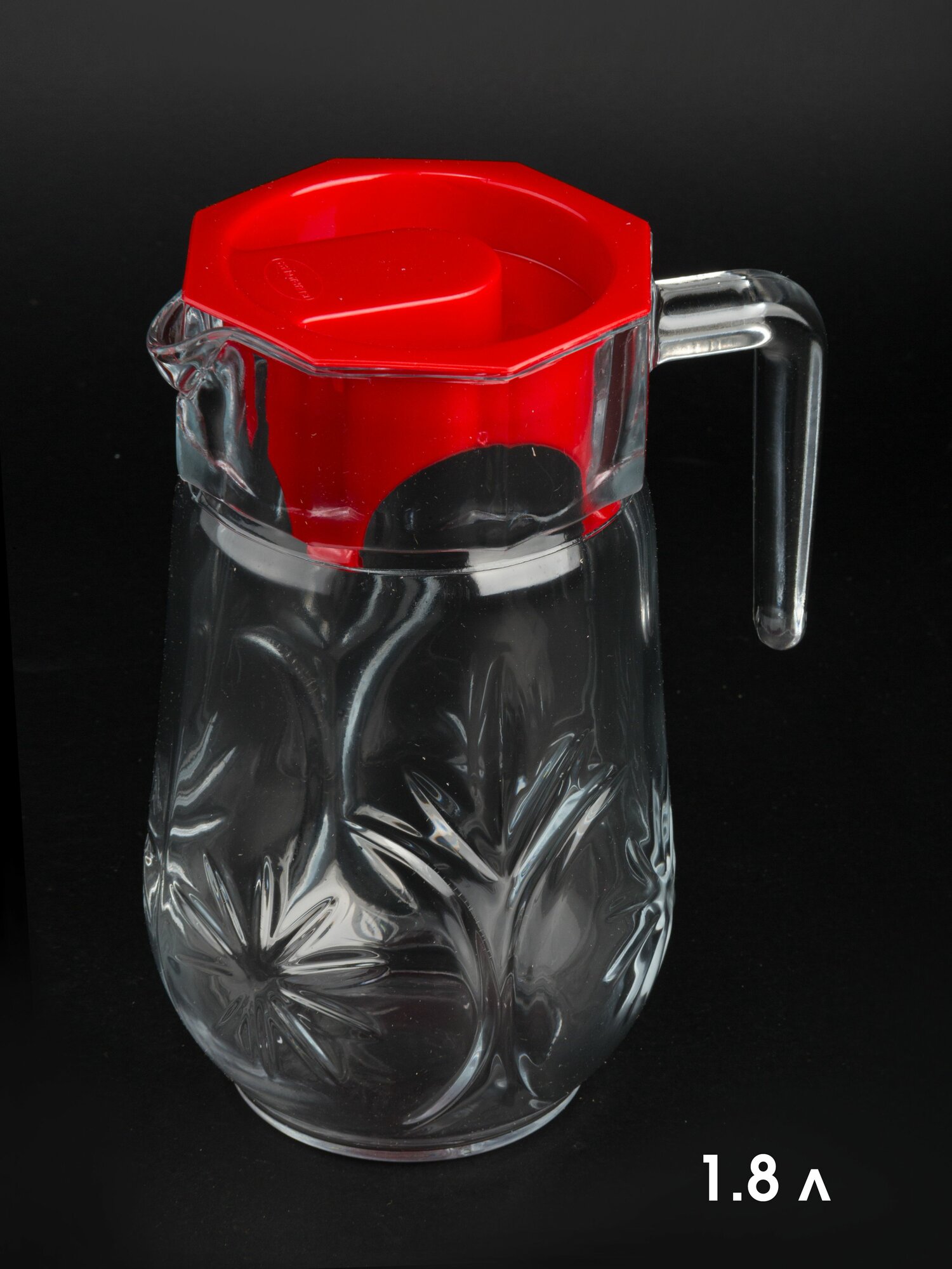 Кувшин стеклянный 1,8 литра