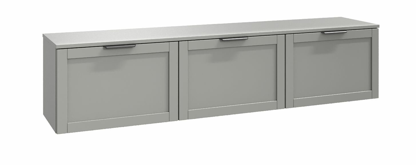 Тумба под телевизор Скандинавия, серая