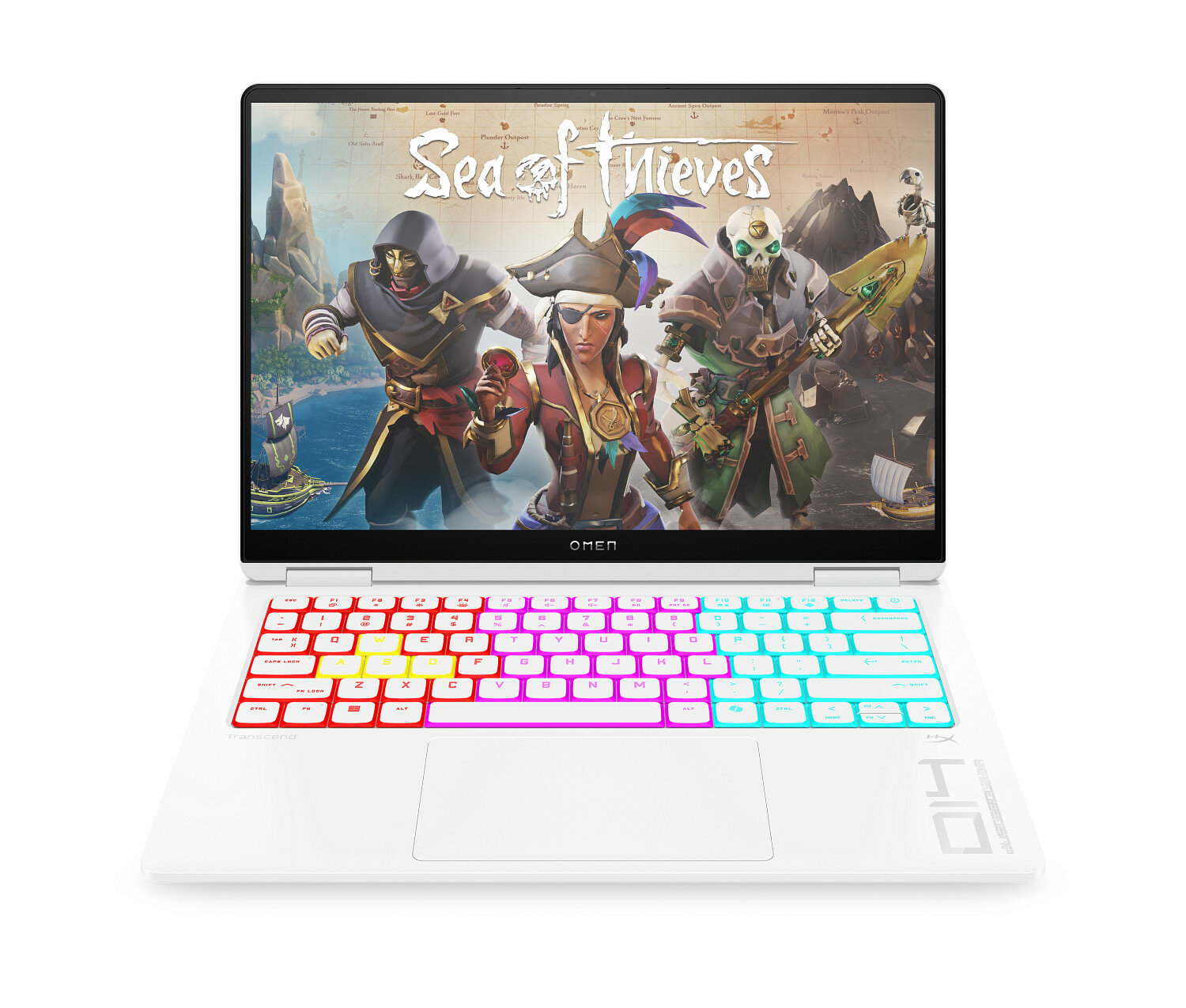 Игровой ноутбук HP OMEN Transcend 14 (Ultra 7, 16 ГБ, 1024 ГБ, RTX 5060, 120 Гц, Win 11) Белый