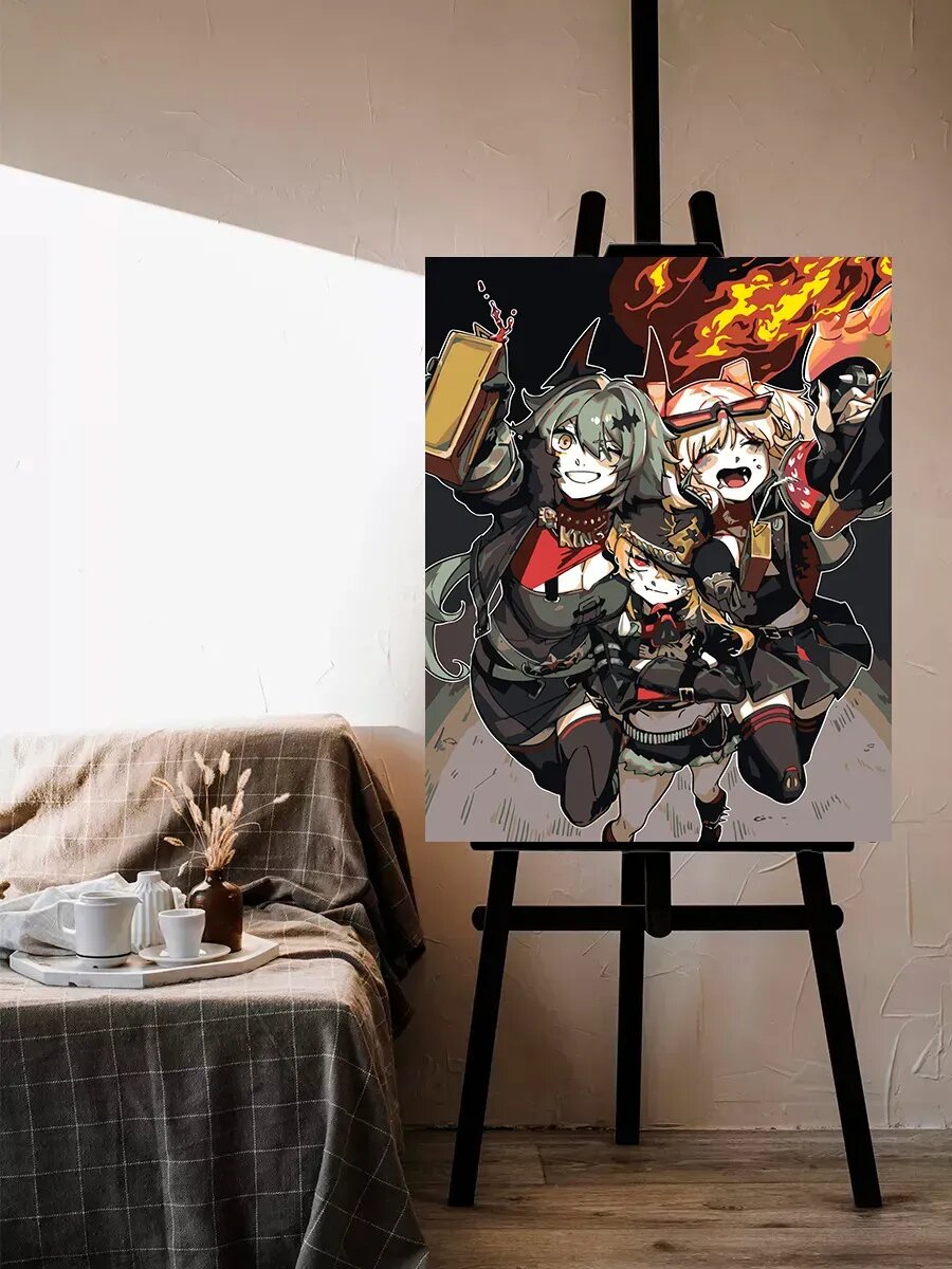 Картина по номерам Zenless Zone Zero Аниме Видеоигра