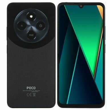 6,88" Смартфон POCO C75 6/128 ГБ (C75) 2024, черный