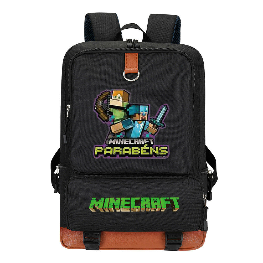 Популярные трансграничные новые продукты. Периферийные рюкзаки Minecraft, студенческие сумки, мужские и женские дорожные сумки для улицы, сумки для компьютера.