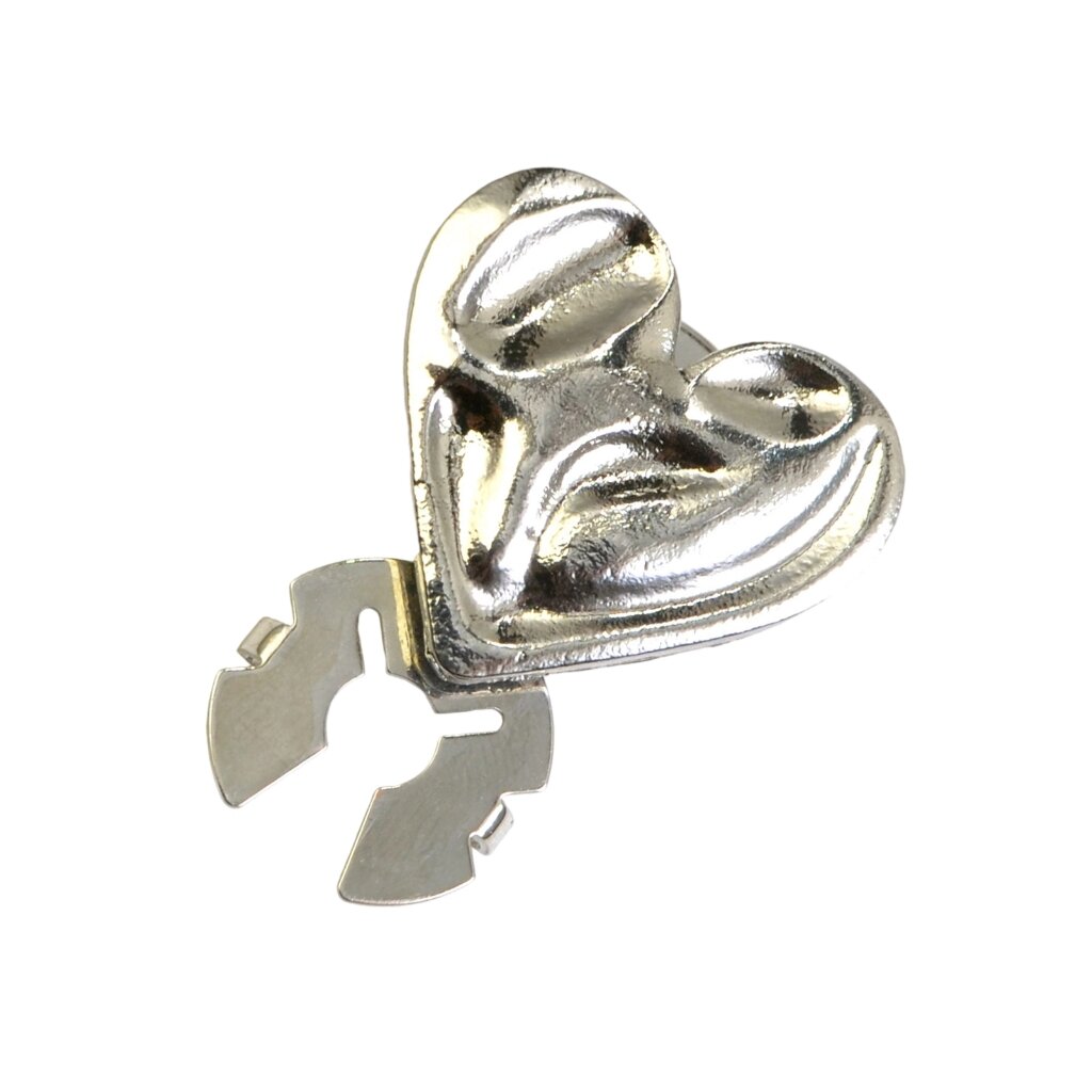 Зажимы для манжет в форме сердца, декоративные зажимы для пуговиц, украшение для рубашек и свадебных платьев