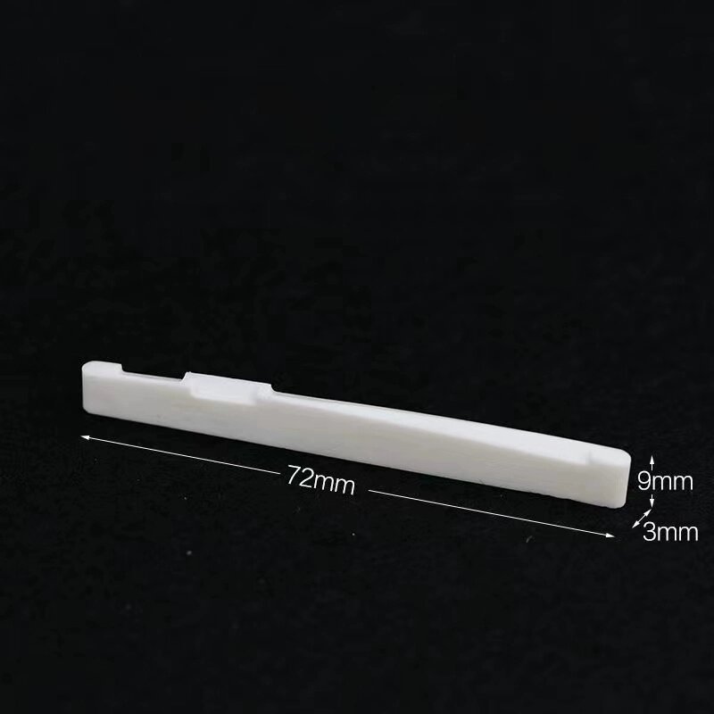 Кронштейн для струн на акустическую гитару, из чистой кости, малый аксессуар, конус для крепления струн, верхний и