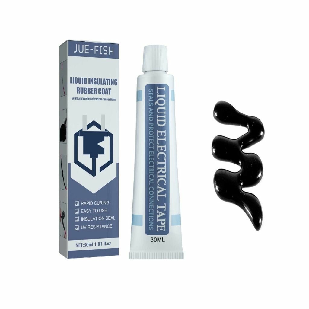 1 флакон изоляционного клея-черный