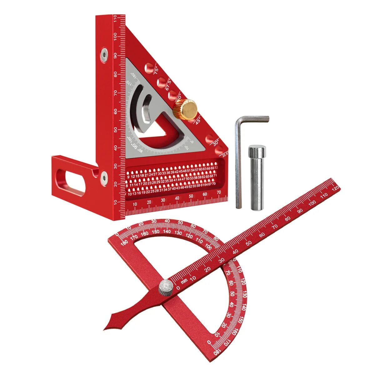 Угломер-трансформер 180 Градусов, Инструмент Столяра, Прецизионный Измерительный Прибор