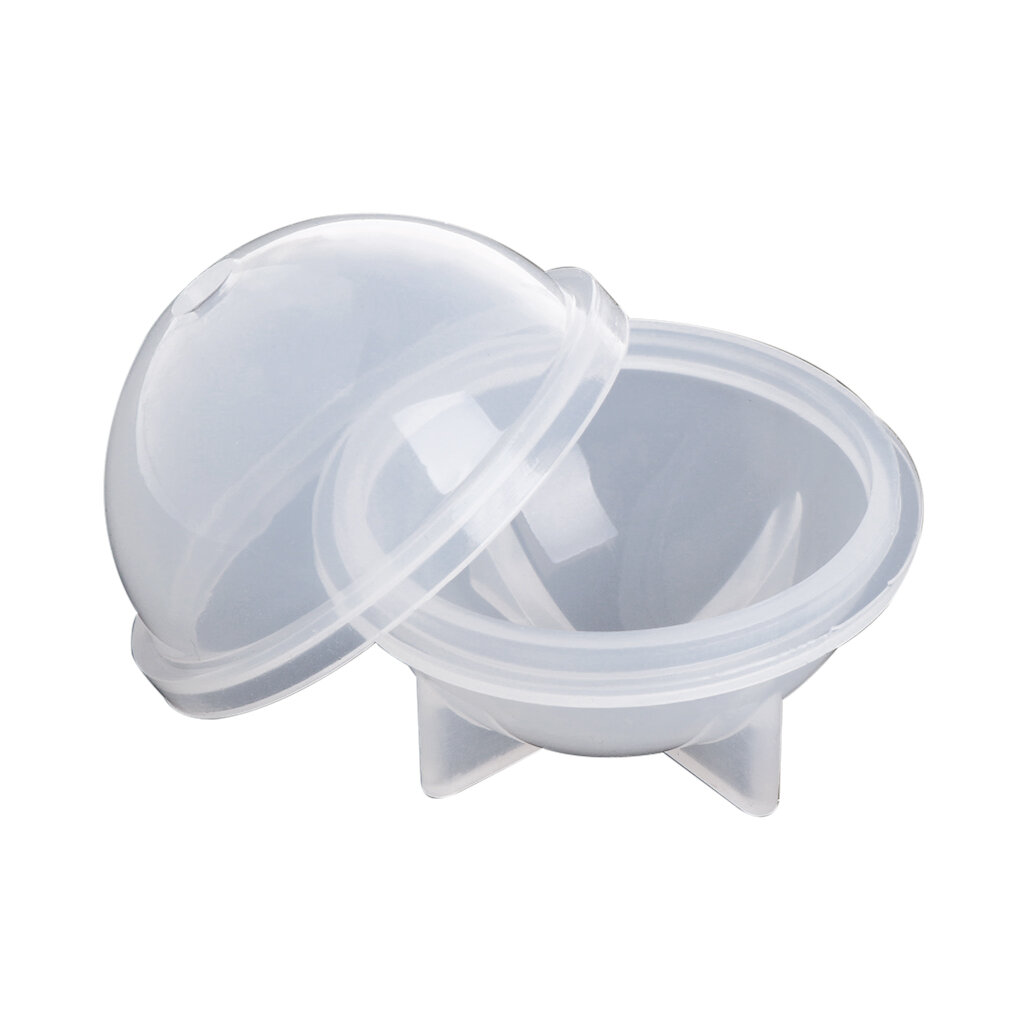 Сфера Силиконовая Смола Плесень Мяч Эпоксидные Формы для Изготовления Ювелирных Изделий Ремесло Изготовление Свечей Бомба Для Ванны Изготовление Формы DIY Ожерелье Ювелирные Изделия