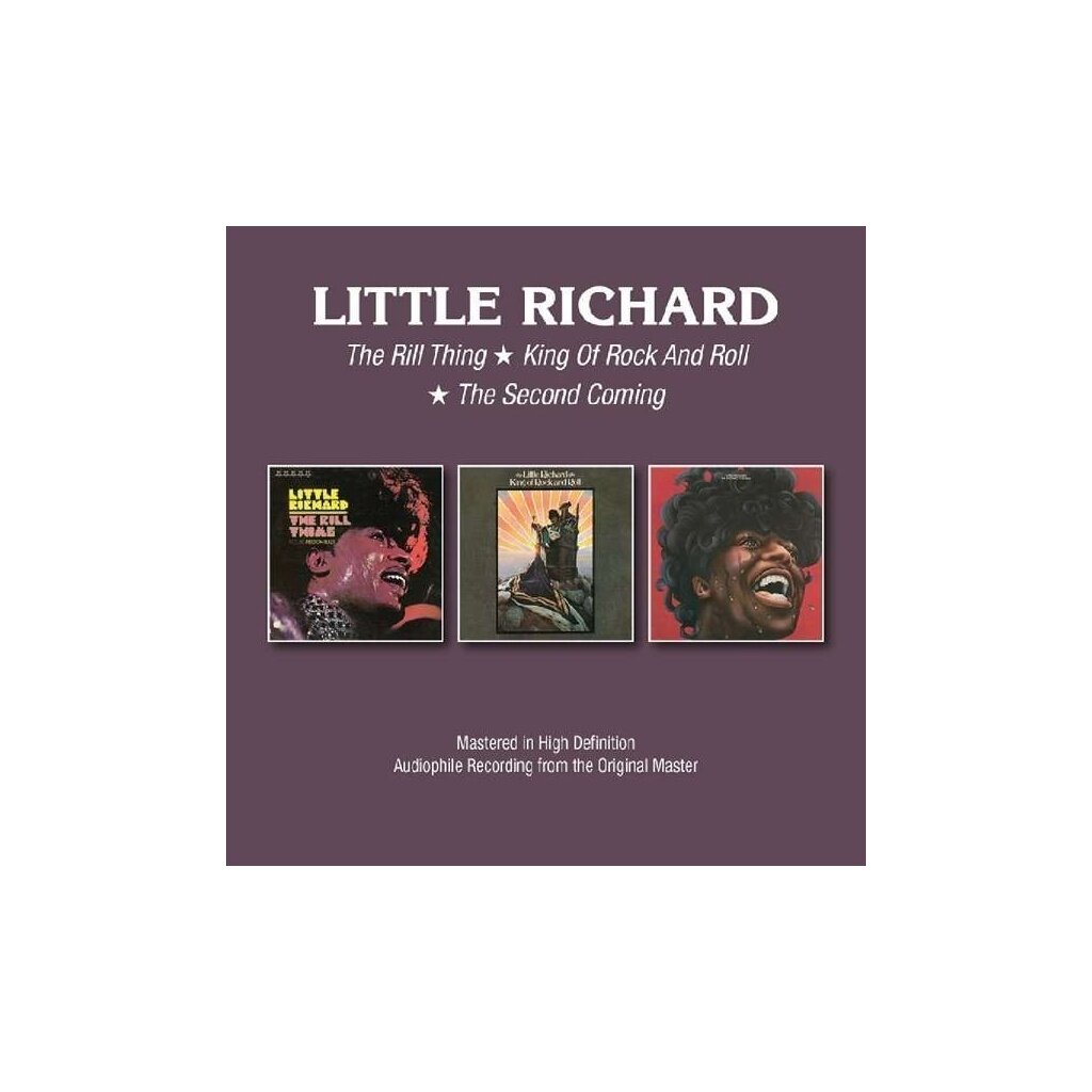 Диск Little Richard - The Rill Thing / King Of Rock And Roll / The Second Coming (2 CD)
