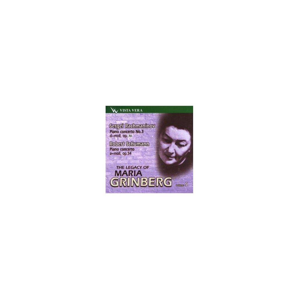 Диск The Legacy of Maria Grinberg Vol.5 (1 CD)