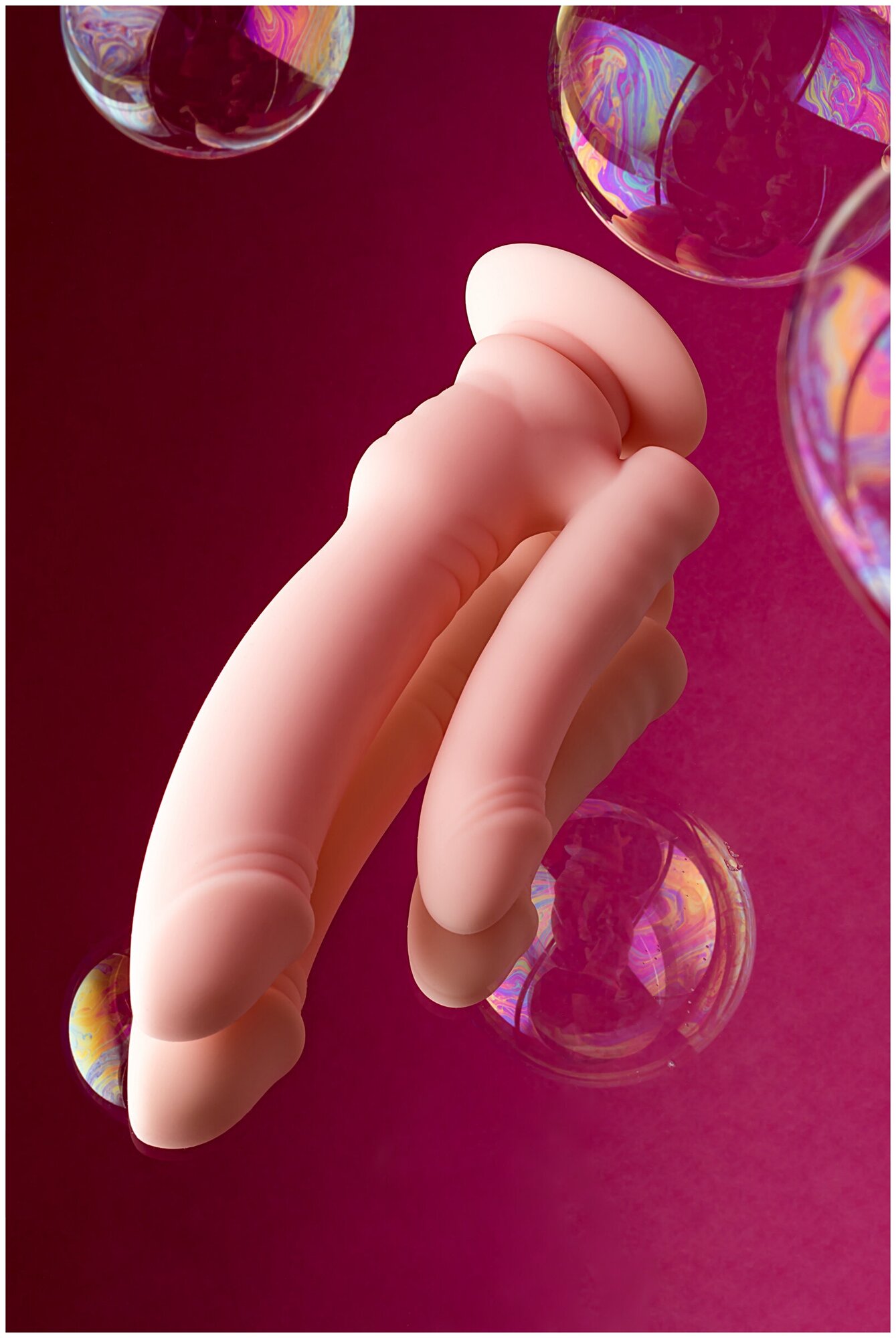 ToyFa Фаллоимитатор с вибрацией силикон A-Toys 19 см, 761030, телесный