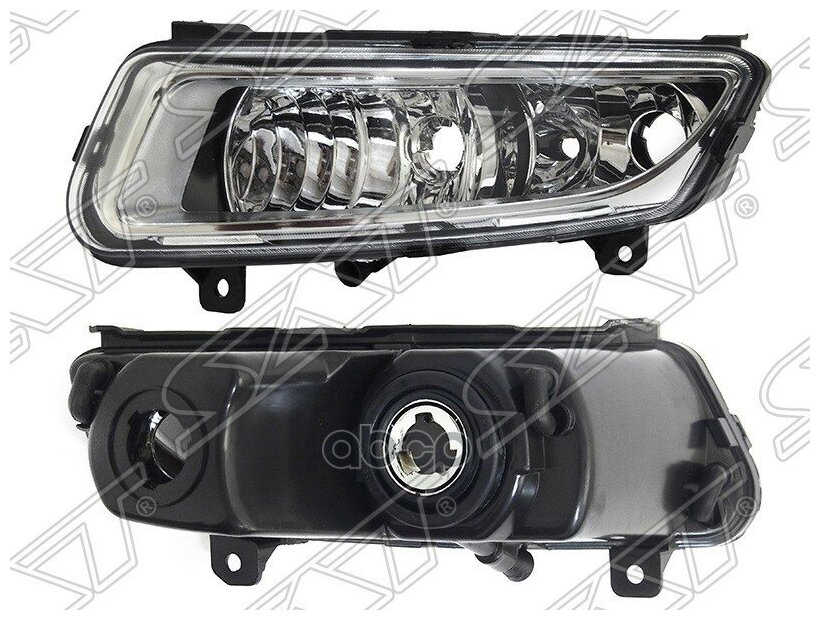 Фара противотуманная (Слева/ SEDAN 15-20 /HBK 09-15 под 2 лампы) Volkswagen Polo 09-20 Sat арт. ST-441-2040L