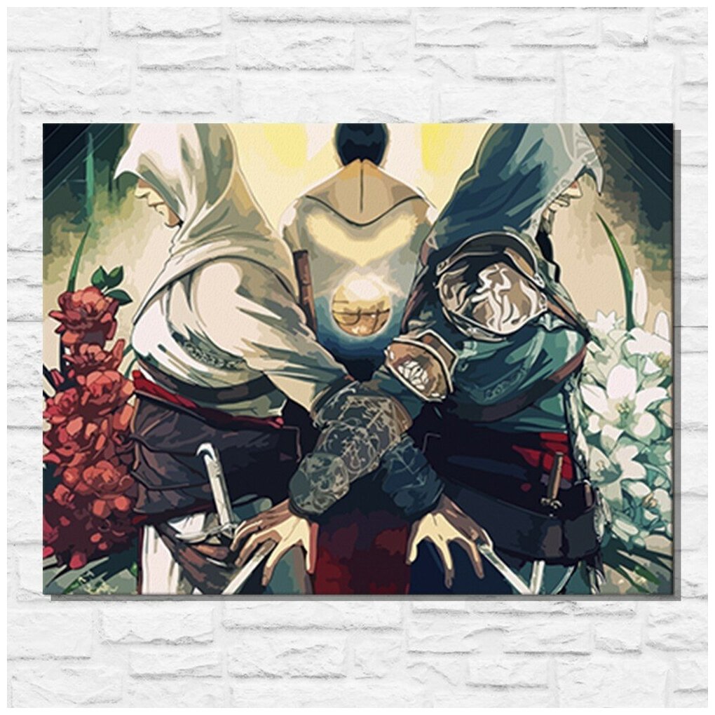 Картина по номерам на холсте игра Assassin's Creed Revelations - 11560 Г 30x40