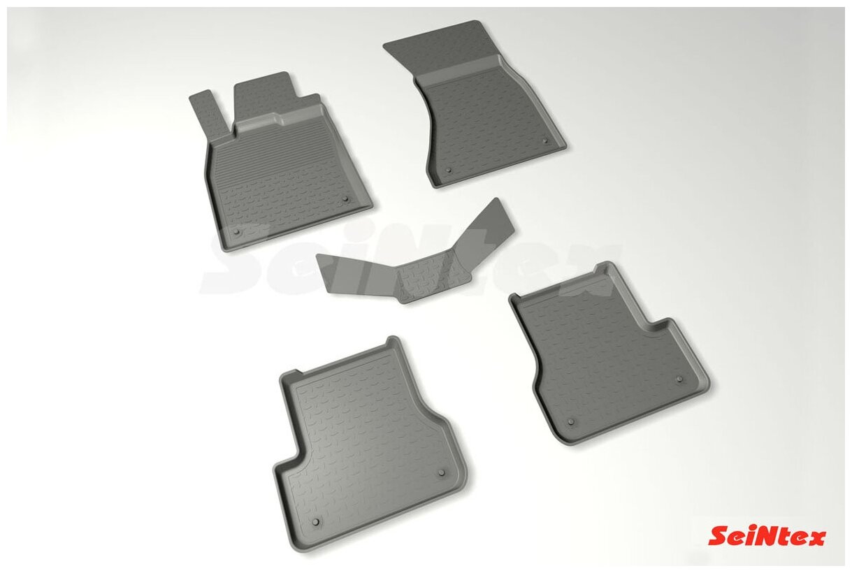 Резиновые коврики с высоким бортом для Audi A6 IV (C7) 2011-2018