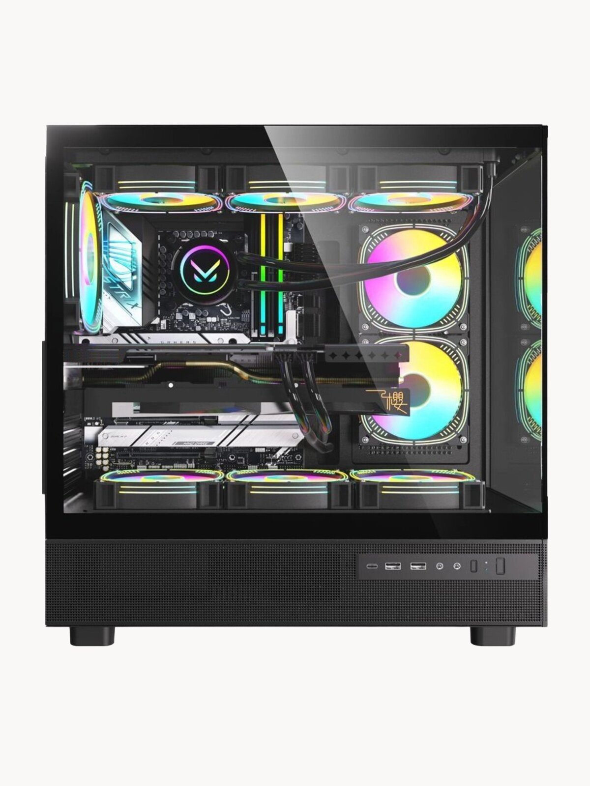 Мощный игровой компьютер Core i7 10700 (Xeon 2690v3)/ RTX5060 8Gb/32GB /SSD 1000Gb/750W / WIN 10 PRO