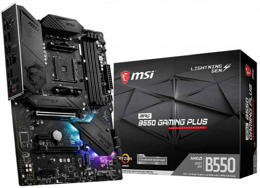 Материнская плата MSI MPG B550 Gaming Plus — фото 1
