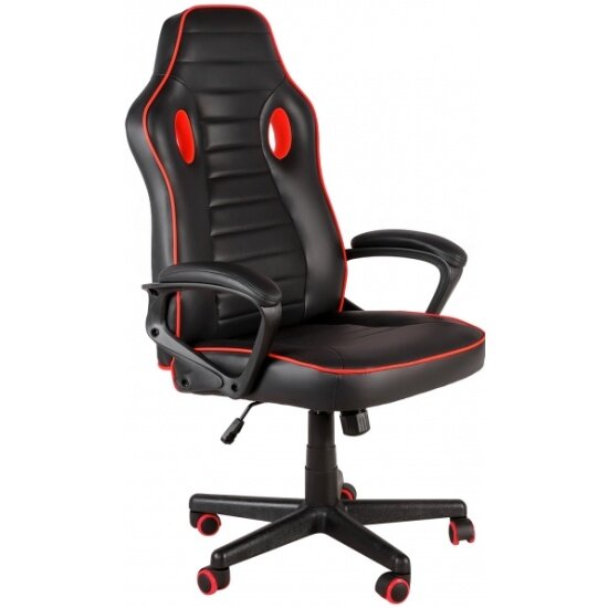 Кресло офисное Меб-фф MF-3041 black+red