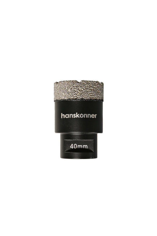 Коронка алмазная Hanskonner H1055-10-40 для УШМ, TilePro, 40 мм
