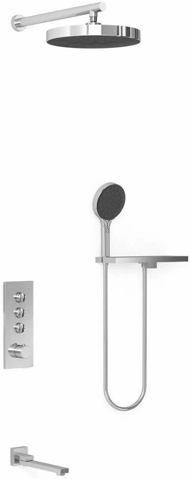 Душевой комплект 300 мм Vincea Inspire VSFW-433TI2RCH
