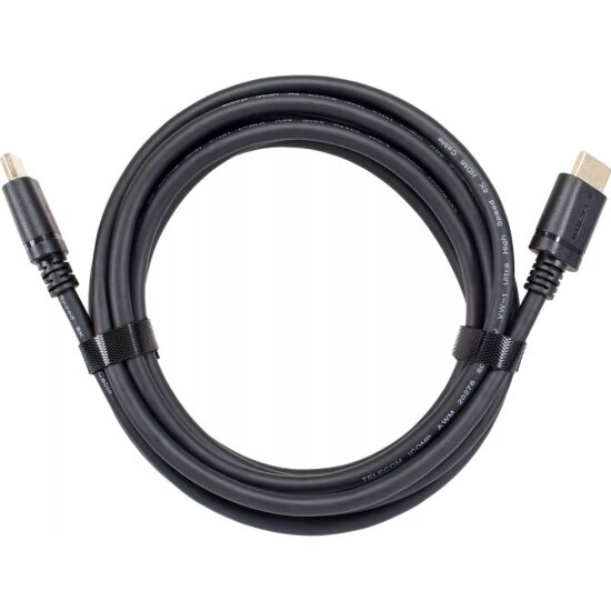 Кабель Telecom TCG245C-2M HDMI 19M/M, ver. 2.1 8KX60Hz (Econom) 2m