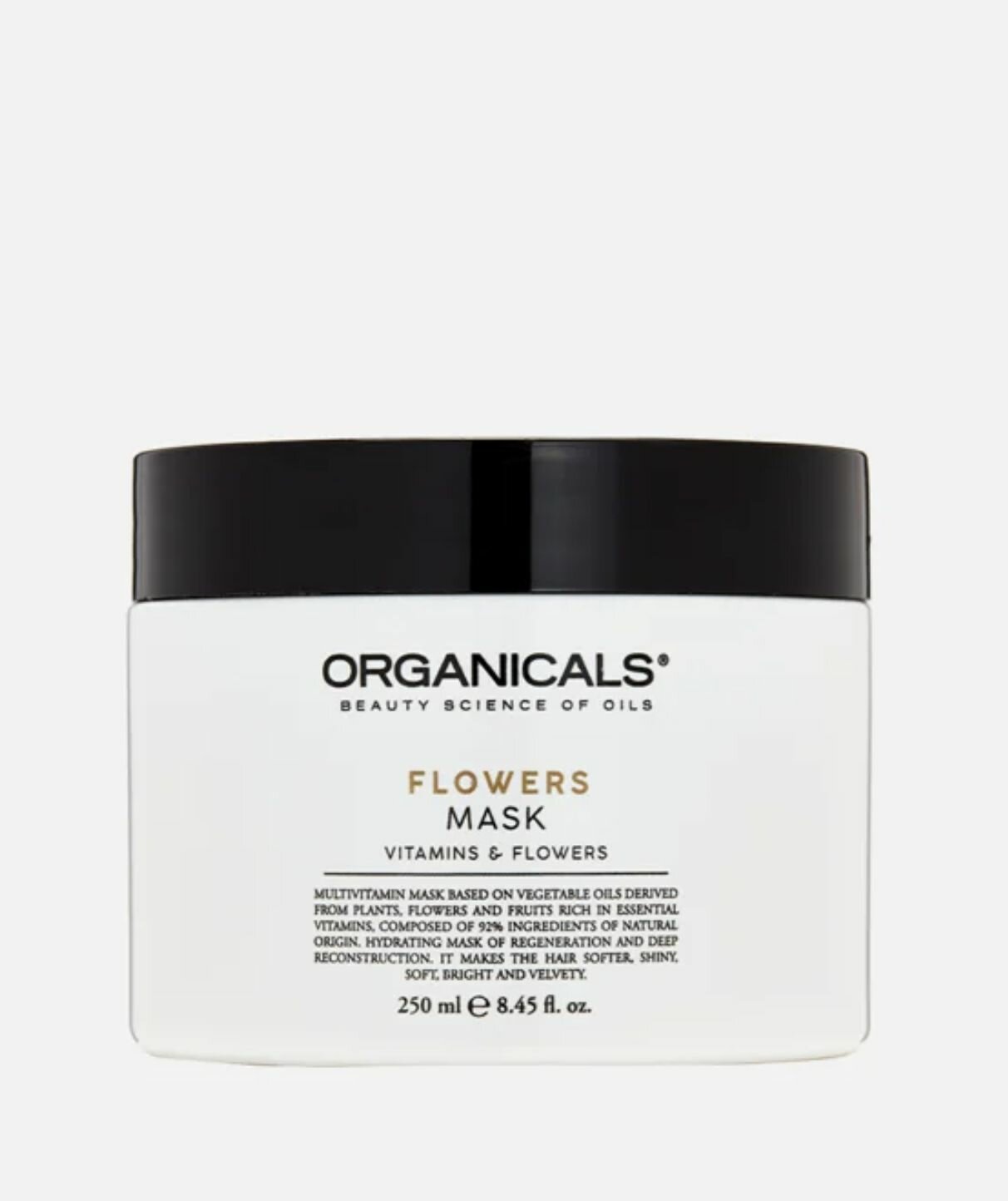 ORGANICALS Мультивитаминная маска для волос FLOWERS MASK