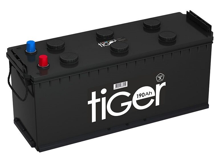 Аккумулятор Автомобильный TIGER D5 190Ah 1250A ПП (513x223x223) D5 513x223x223