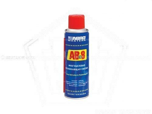 Смазка универсальная abro masters "ab 8" проникающая (200 мл) аэрозоль (ab-8-200-r)