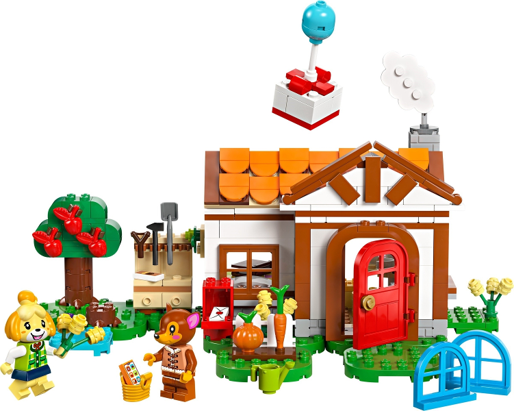 Конструктор LEGO Animal Crossing 77049 Конструктор Посещение дома Изабель