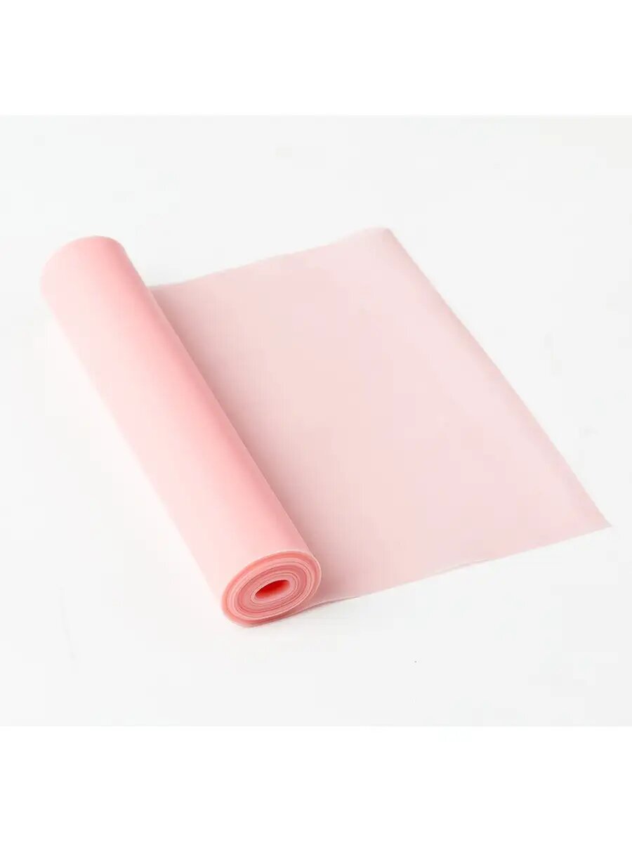 Эспандер ленточный резинка для фитнеса STELLYX, розовый, 150 см