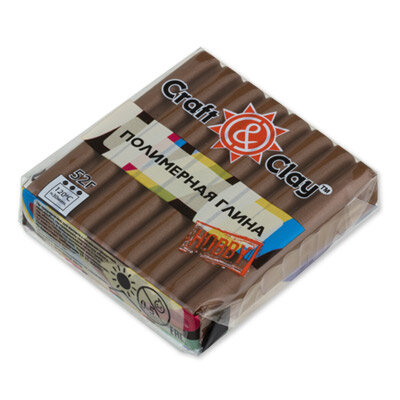 Полимерная глина "Craft&Clay" CCH металлик 52 г 1108 медь