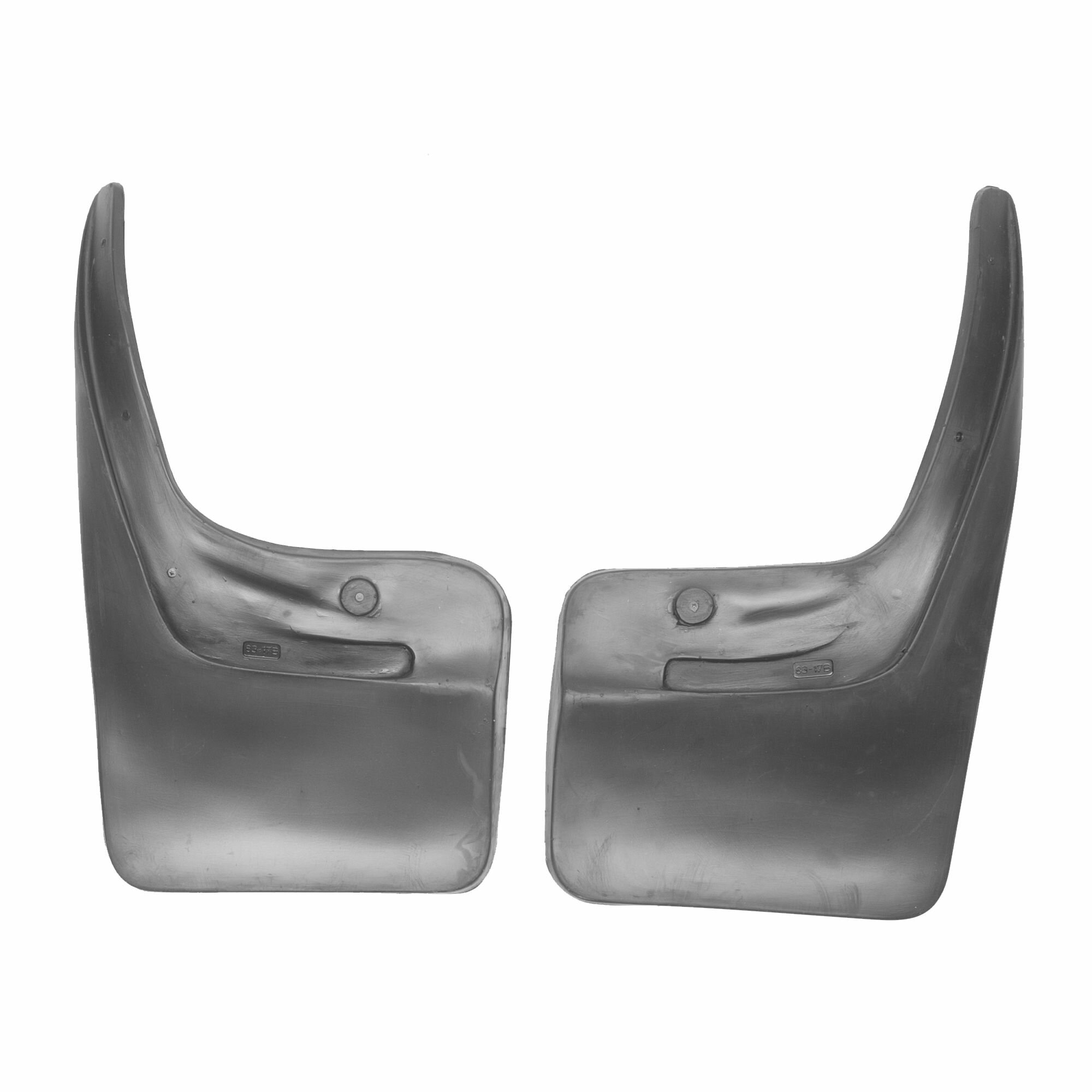 Брызговики Norplast для Ssang Yong Kyron, плоские, Черные, 2005- арт. NPL-Br-83-17B