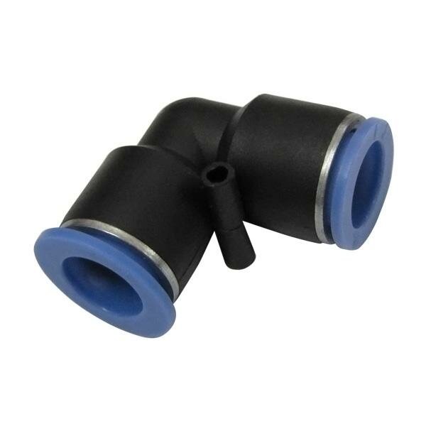 Фитинг (соединитель трубок ПВХ) КАМАЗ, МАЗ угловой d 16