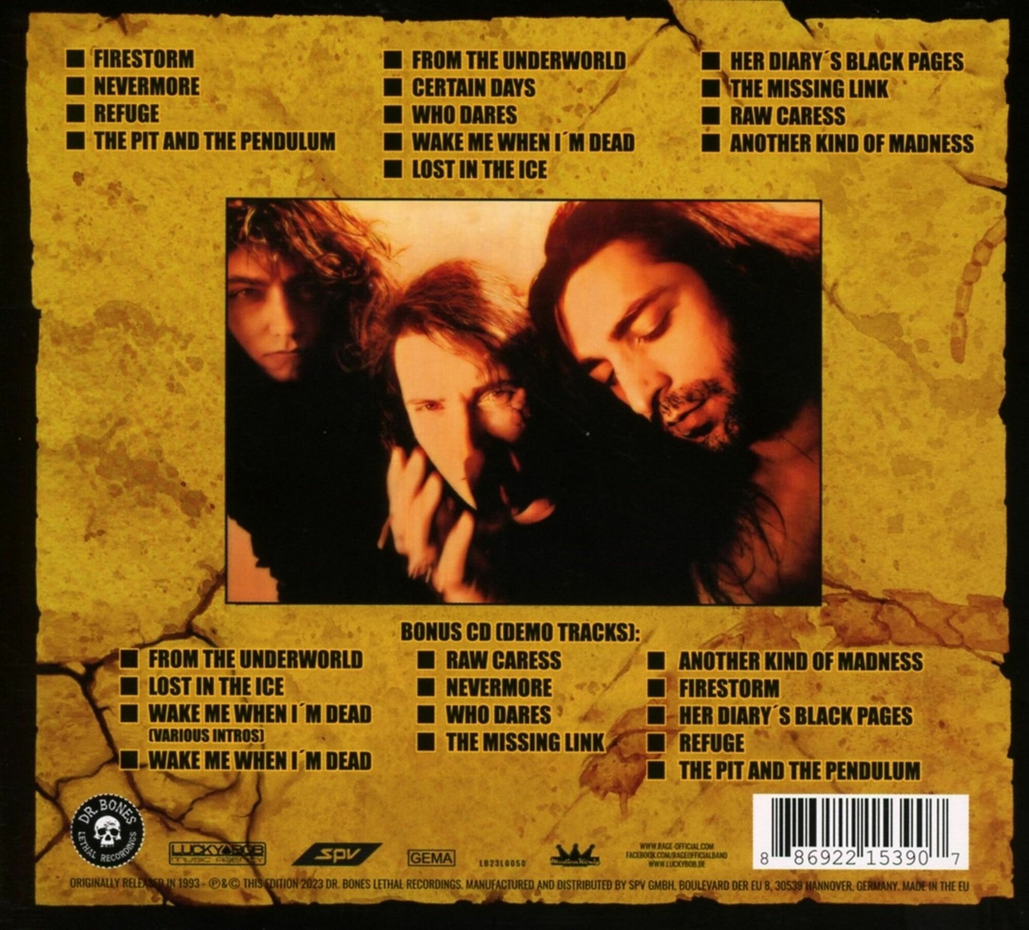Диск Rage - THE MISSING LINK Jubil umsedition (2 CD) — фото 1