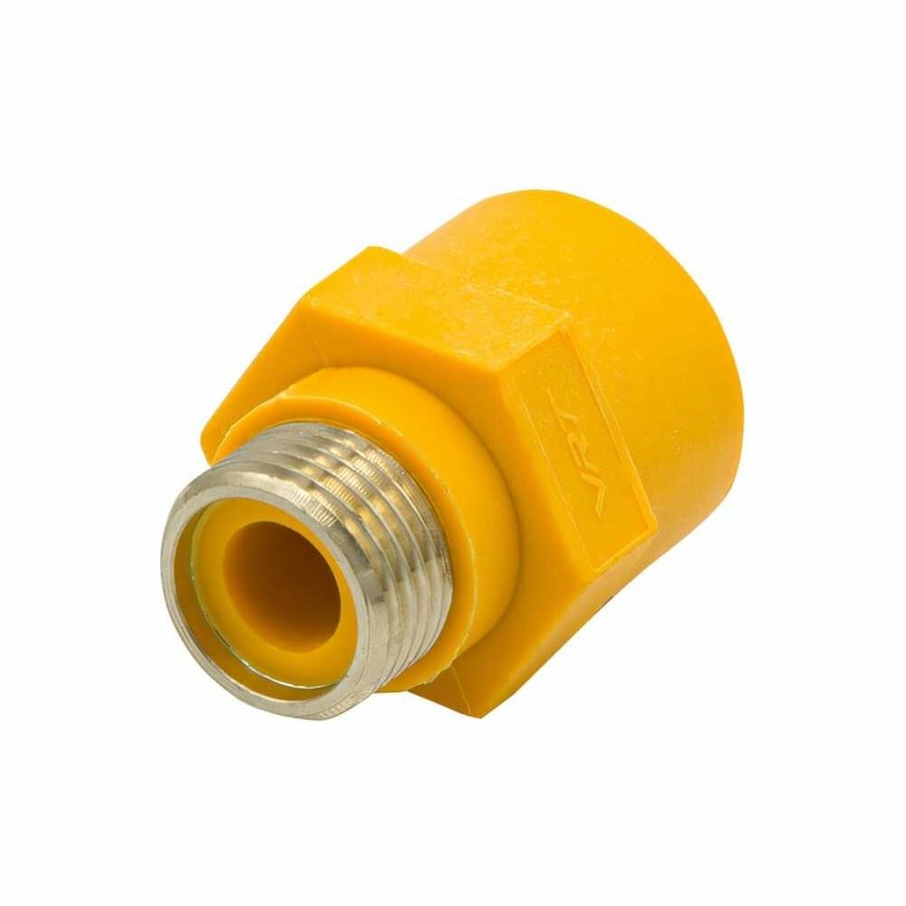 Изолирующая газовая вставка VRT 1/2", внутренняя/наружная 518796, латунный диэлектрический изолятор