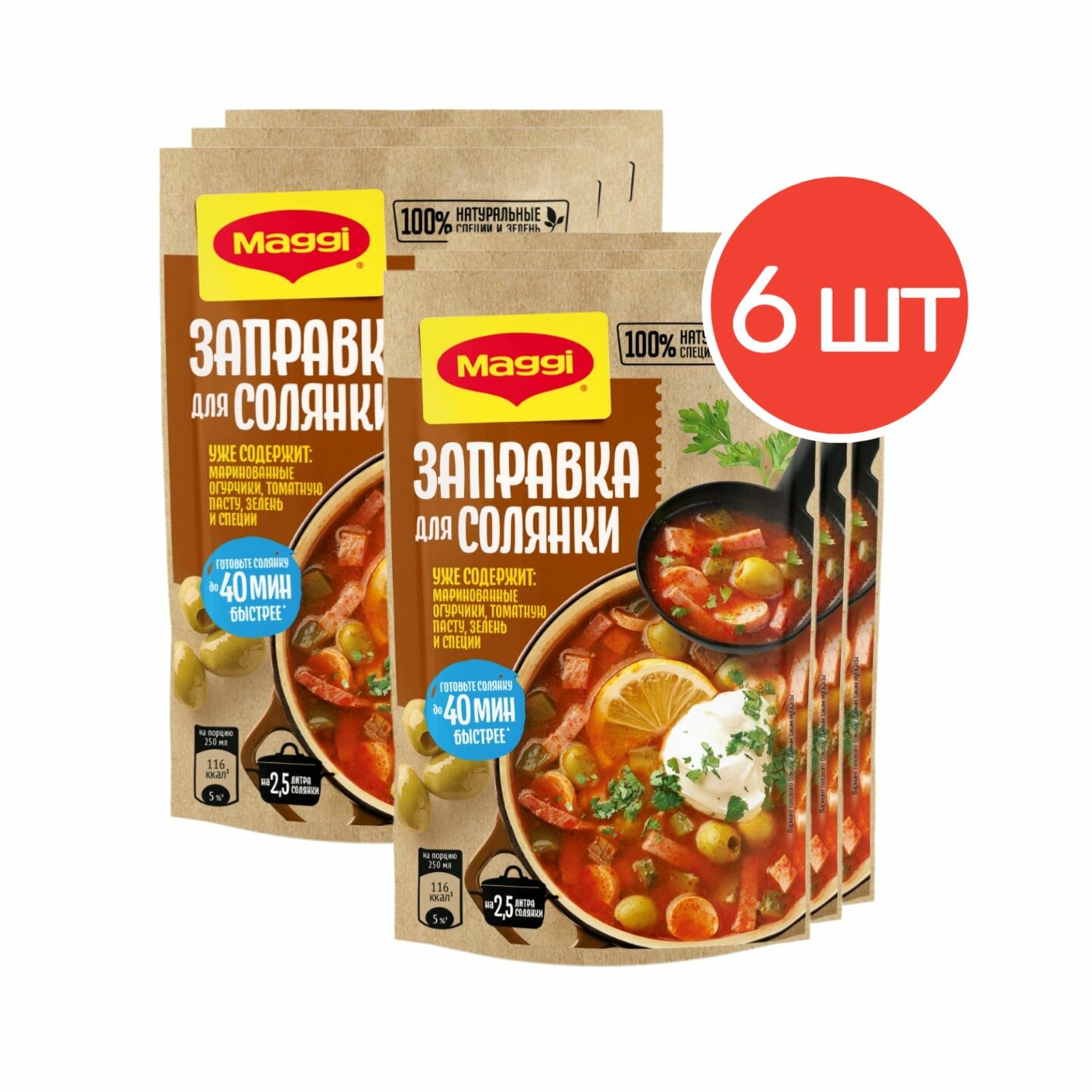 Заправка для солянки "Maggi" 180 г 6 шт