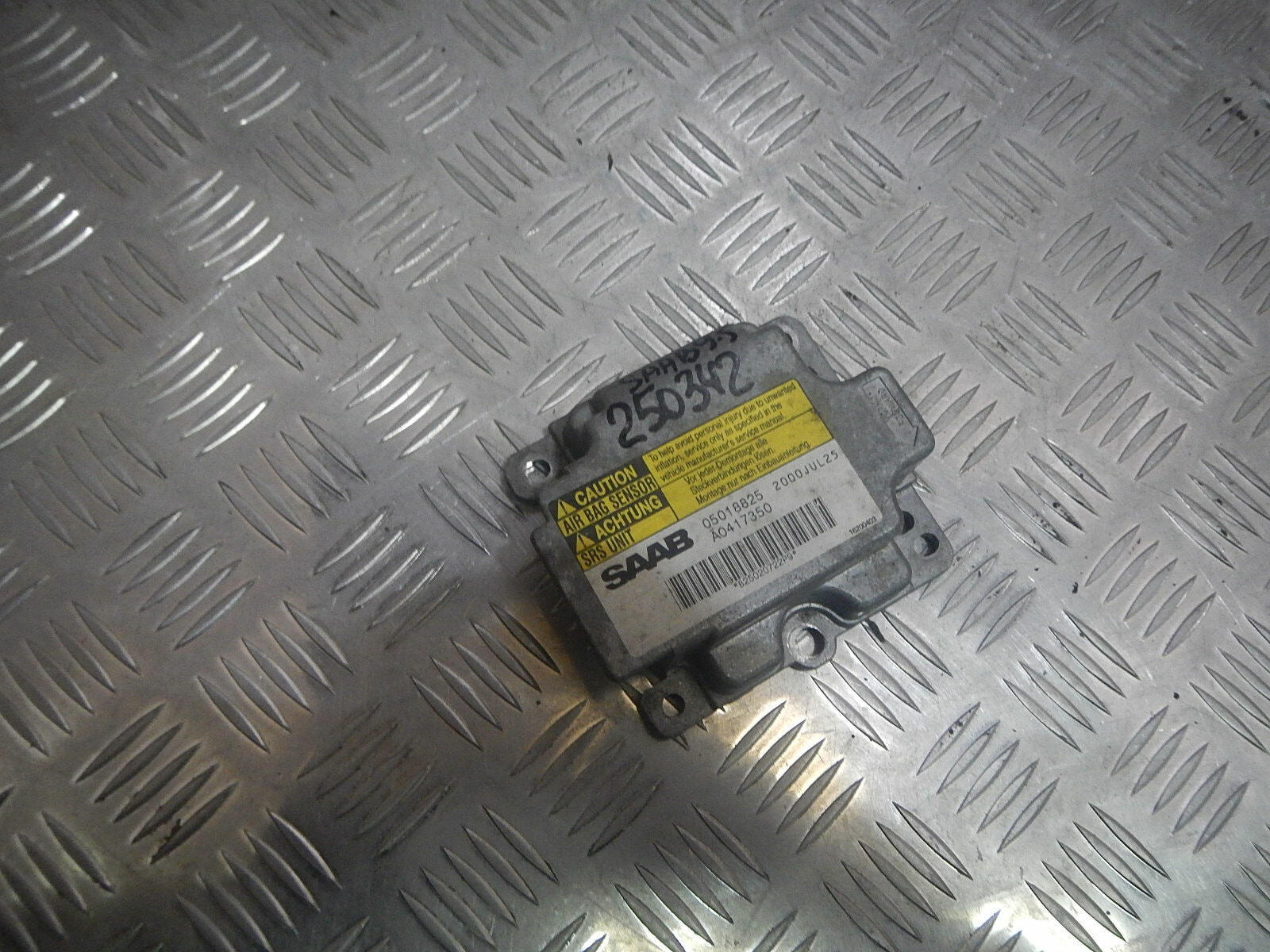 Б/У Блок управления AIR BAG, Saab (Сааб)-9-5 (97-) 9-5 (97-) Без видимых повреждений. 250342 SAAB арт. 5018825