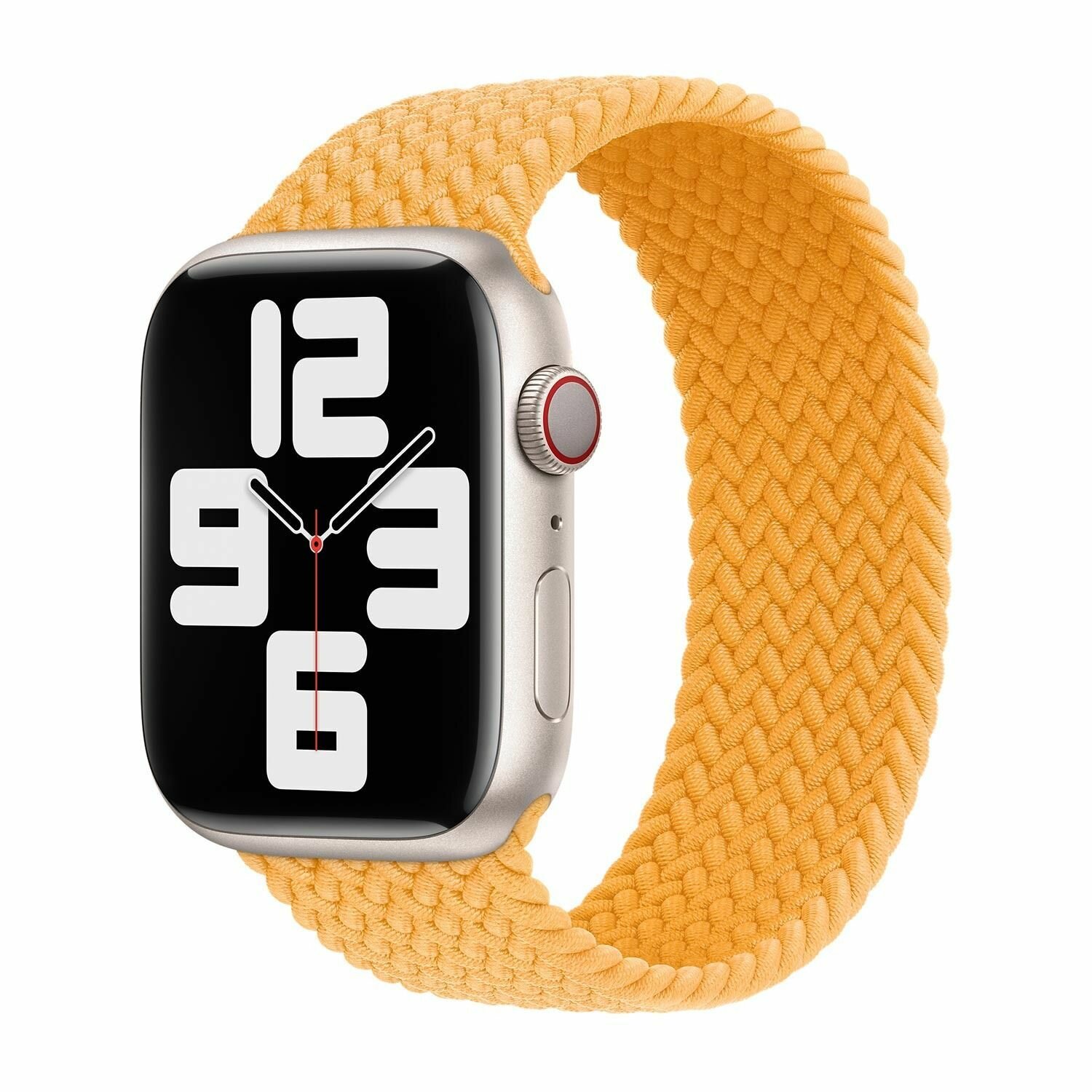 Ремешок Apple Watch Braided Solo Loop Maize размер 5 для Watch 42-44-45mm (series 1-9) 46mm (Series 10) Ultra ML5M3ZM/A