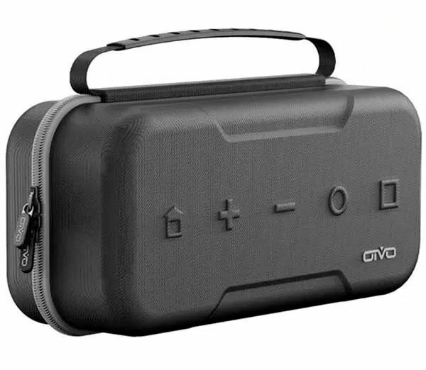 Жесткий кейс на молнии OIVO Carry Case для Nintendo Switch (IV-SW188) (серый)